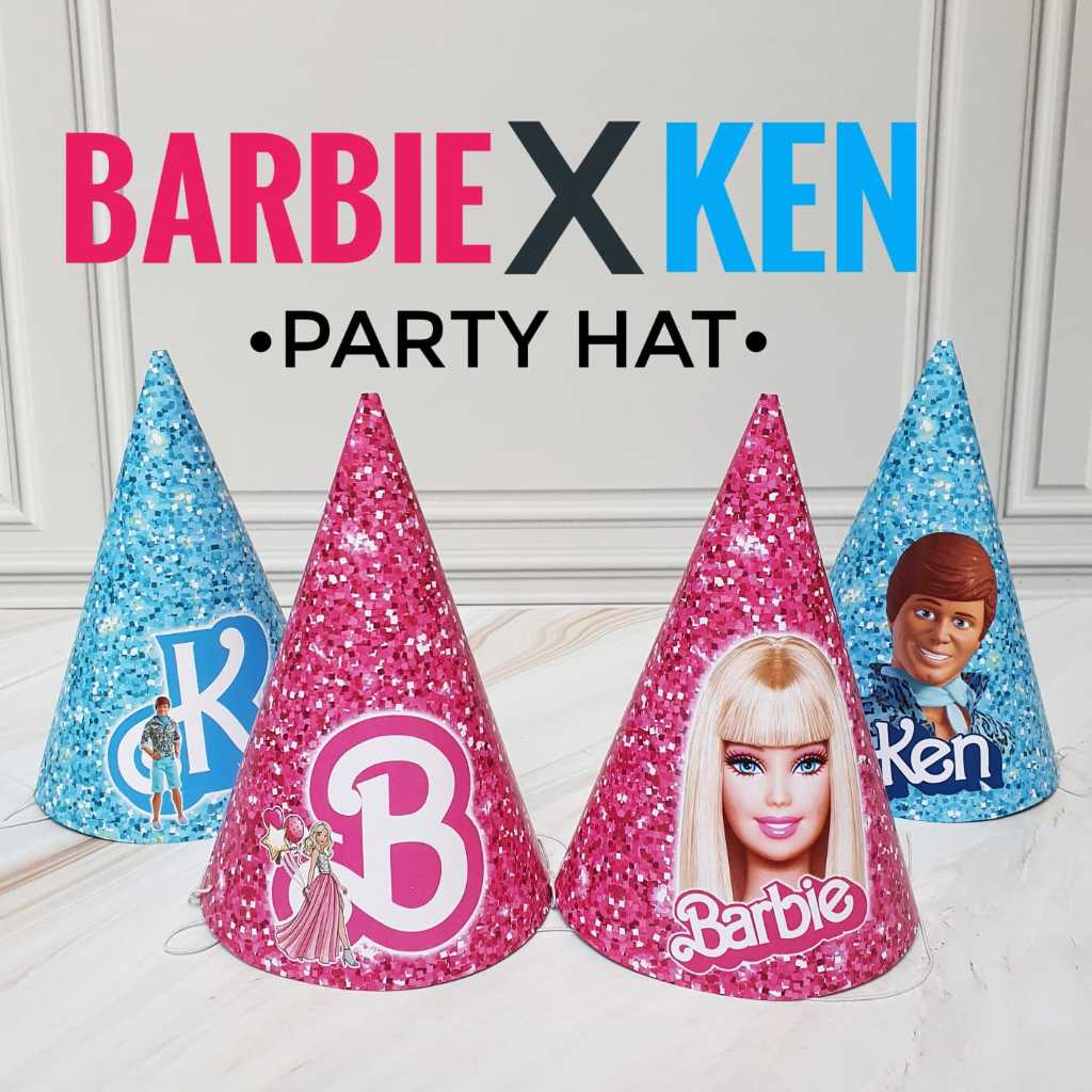 Barbie Ken Party Hat Party Hat Birthday Decoration Supplies Birthday ...