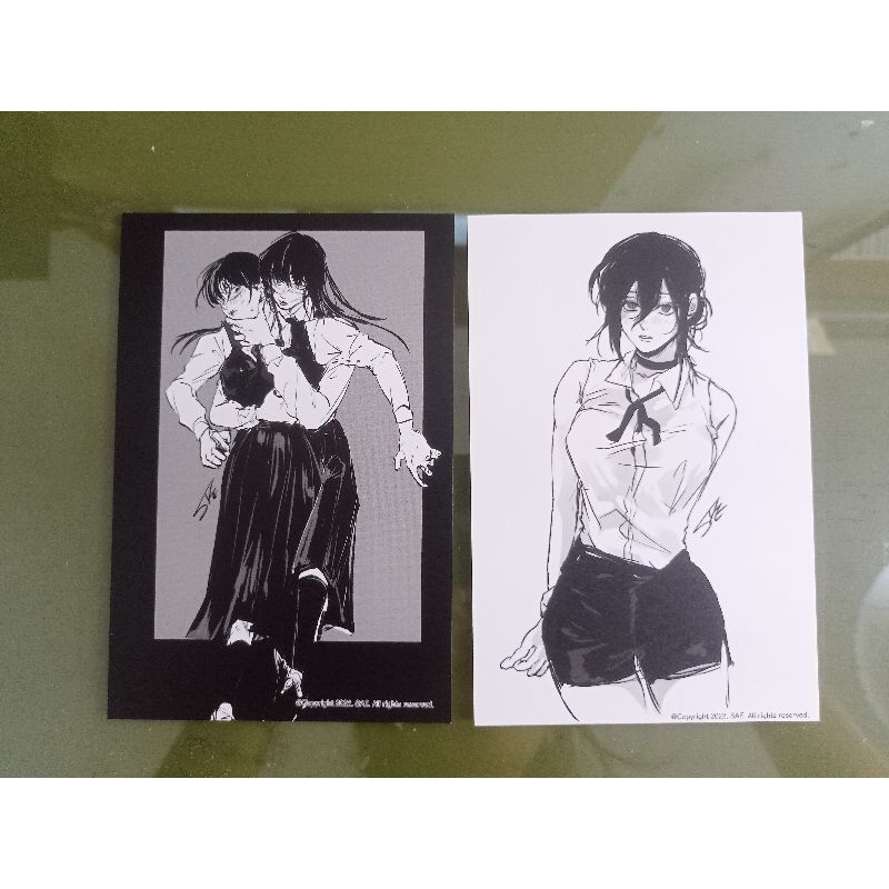 Postcard reze, mitaka&yoru chainsaw man | Shopee Philippines