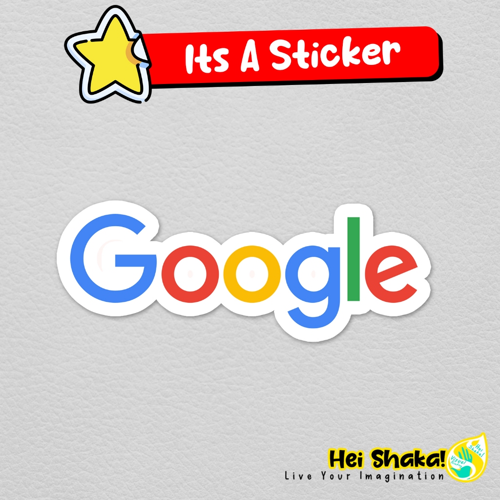 Google Logo Sticker Waterproof Vinyl Coding Programmer Sticker | Shopee ...