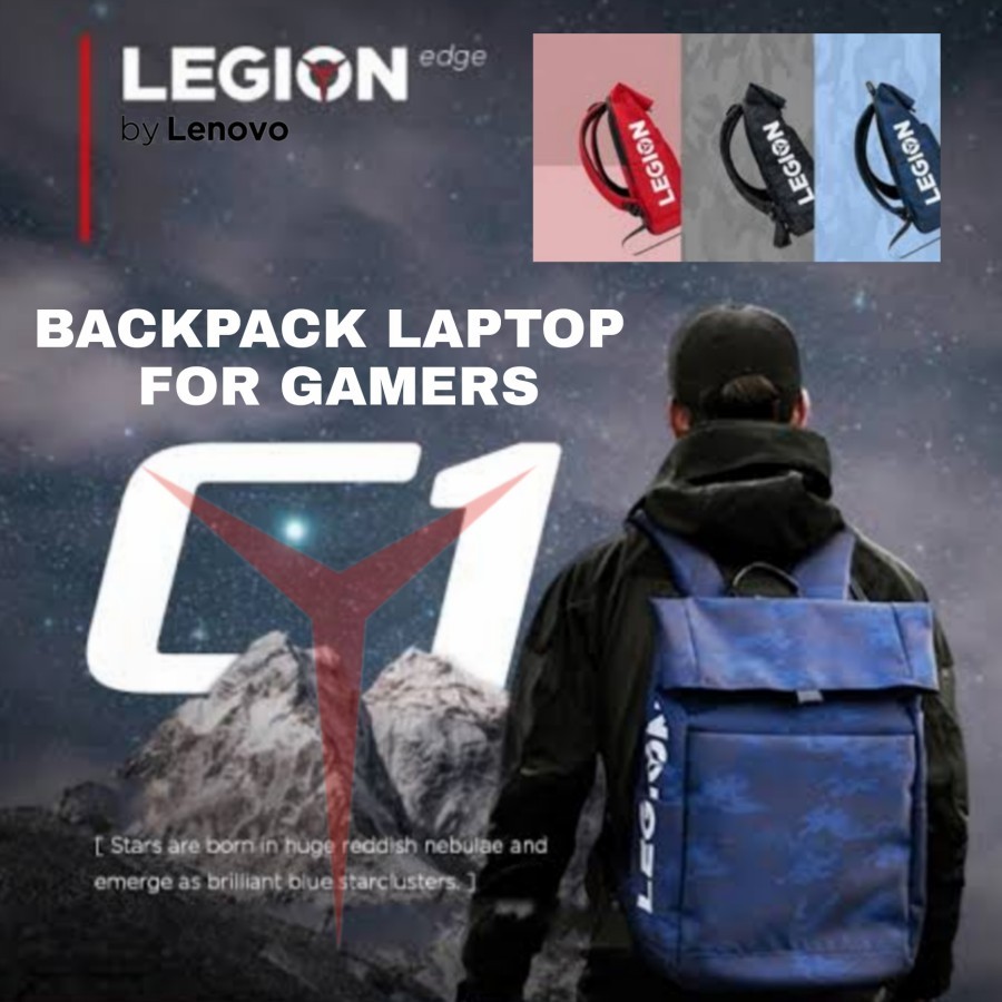 Lenovo LEGION EDGE C1 LAPTOP BACKPACK BAG UNISEX LENOVO LAPTOP BAG/Cool ...