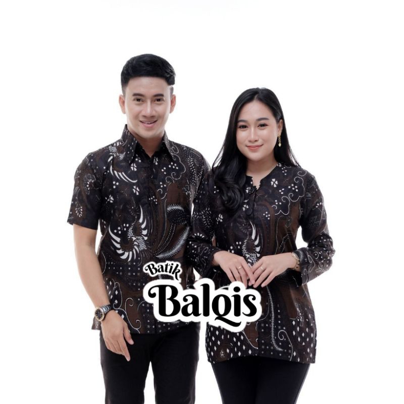Modern Couple Batik Men's Women's Batik Shirts Women's Office Work ...