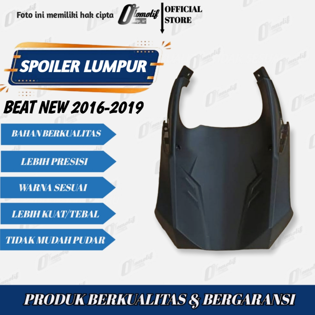Spoiler / Half Lung / Lower Front Panel Beat new / Honda Beat Eco ...
