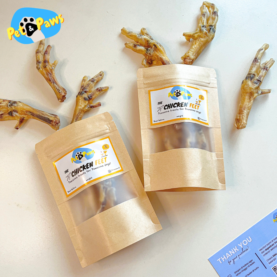 PetnPaws Chicken Feet Dog Snack | Dehydrated Dog Snack | Chicken Feet ...