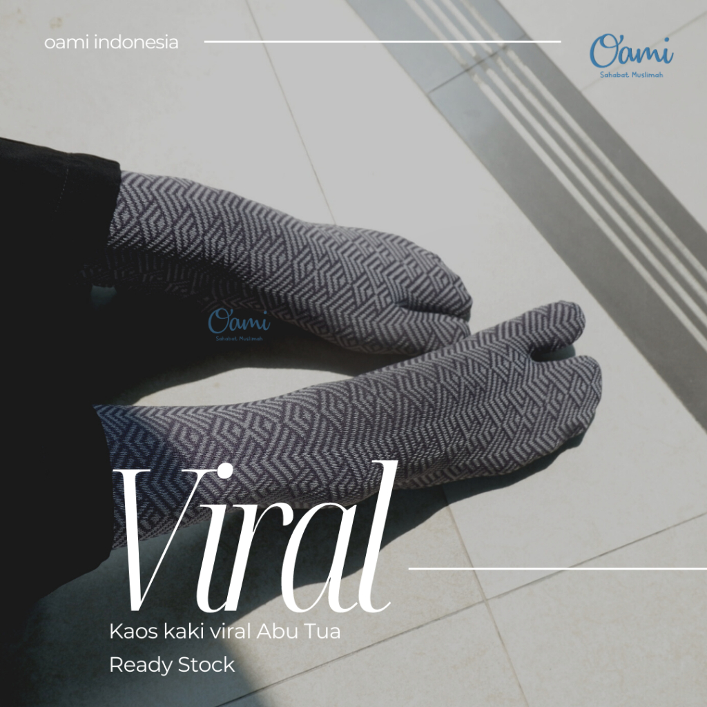 Viral OAMI THUMB SOCKS - DOUBLE NYLON DOUBLE SMOOTH Anti-woven | Shopee ...