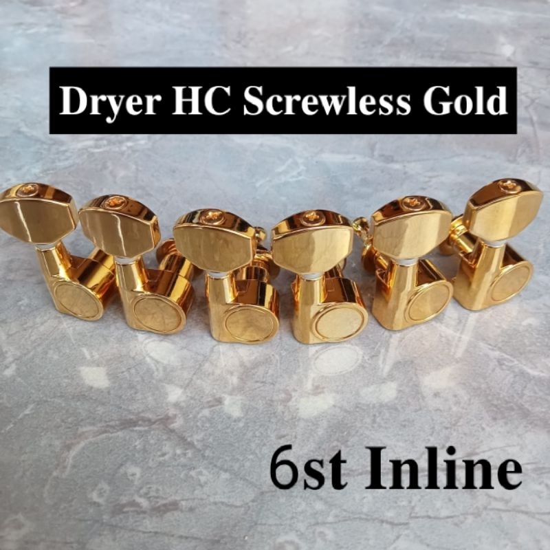 Ibanez gold Screwless Dryer Guitar gold Parallel Inline | Shopee ...