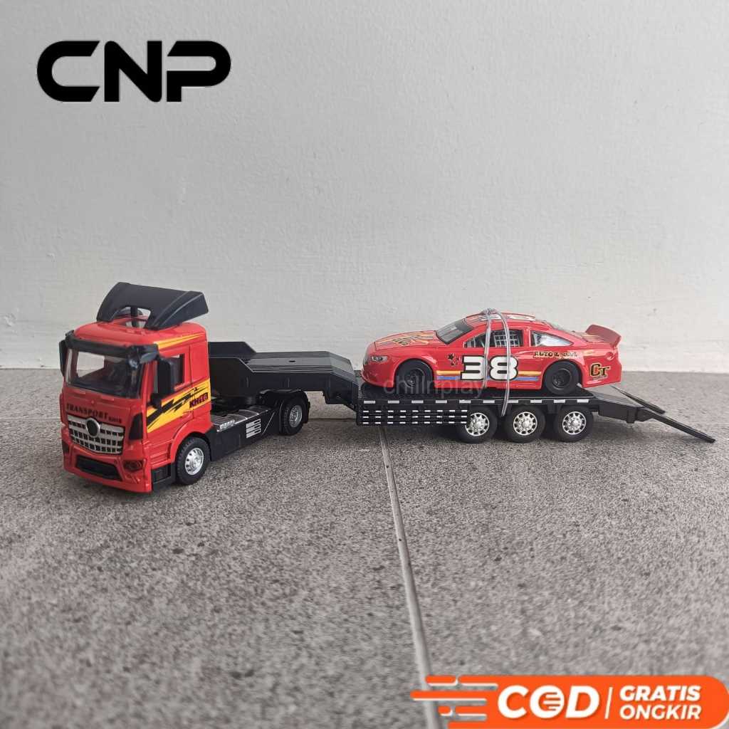 Diecast NASCAR HAULER 1:60 PREMIUM NASCAR TRAILER DIECAST | Shopee ...