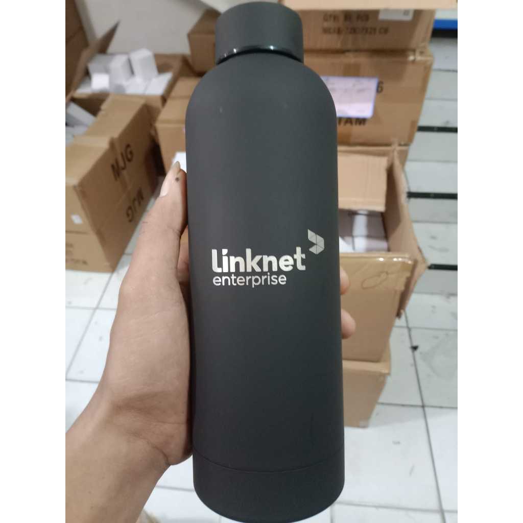 500ml STAINLESS STEEL ELITE TUMBLER WITH CUSTOM ONE SIDE GRAFIR ...