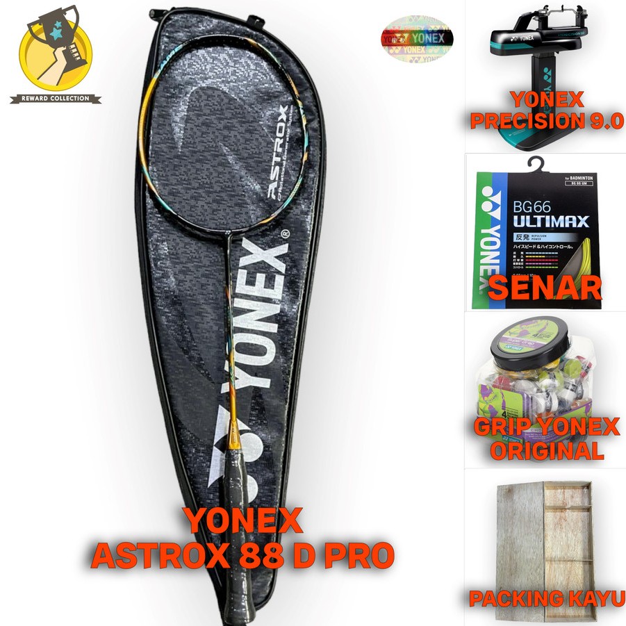 Yonex Astrox 88d Pro Badminton Racket Original Made in Japan | Shopee ...