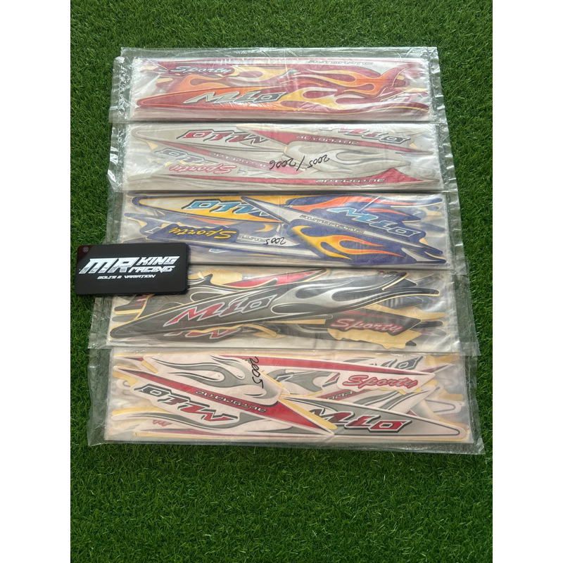 Yamaha Mio Sporty Body Striping Sticker Trim Set 2005/2006 Api Model ...