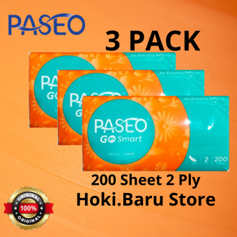 Paseo 200 Sheet 2ply - 3 PACK PACK Package | Shopee Philippines