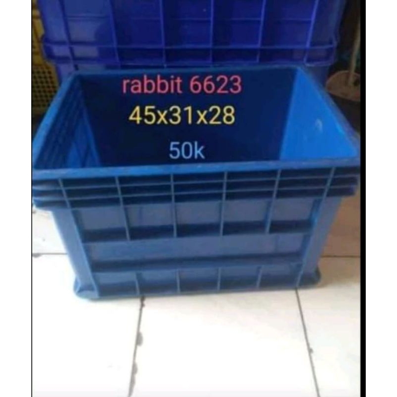 Used 6623 rabbit container box (ac box) | Shopee Philippines