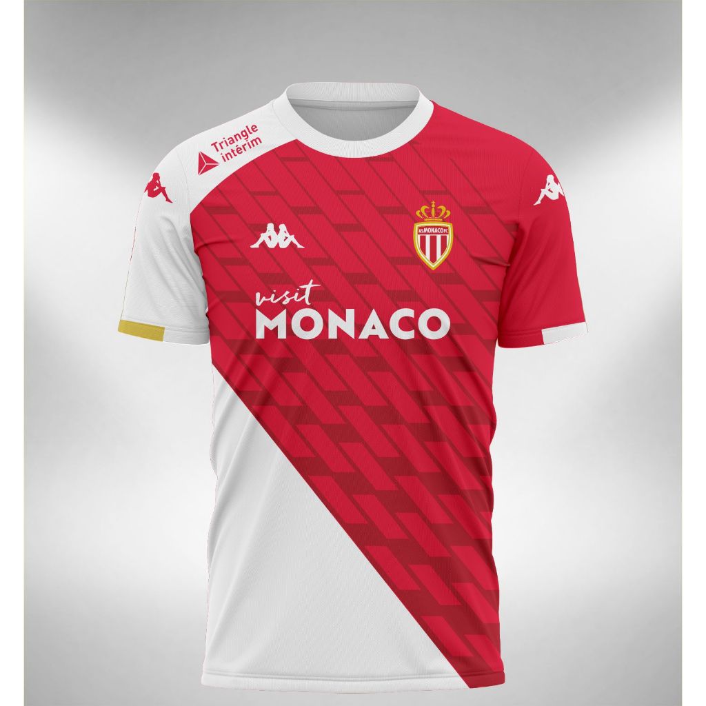 As Monaco Home Jersey 2023 2024 | Shopee Philippines