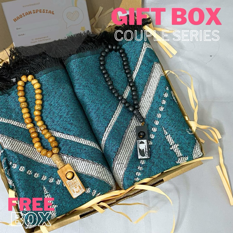 Wordgift HAMPERS SAJADAH TURKEY JUMBO COUPLE TASBIH WEDDING GIFT EID UL ...