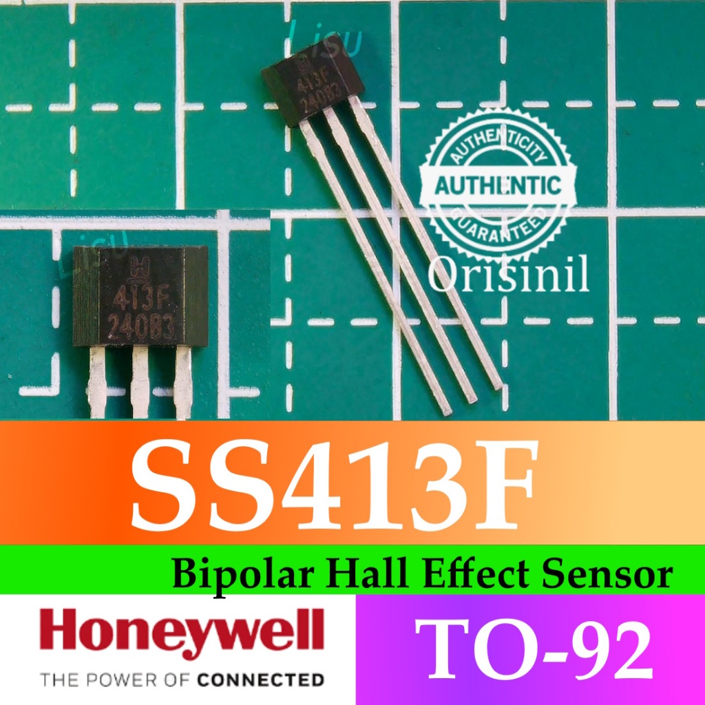 SS413F Bipolar Hall Effect Sensor 413F TO-92 Honeywell Original ...