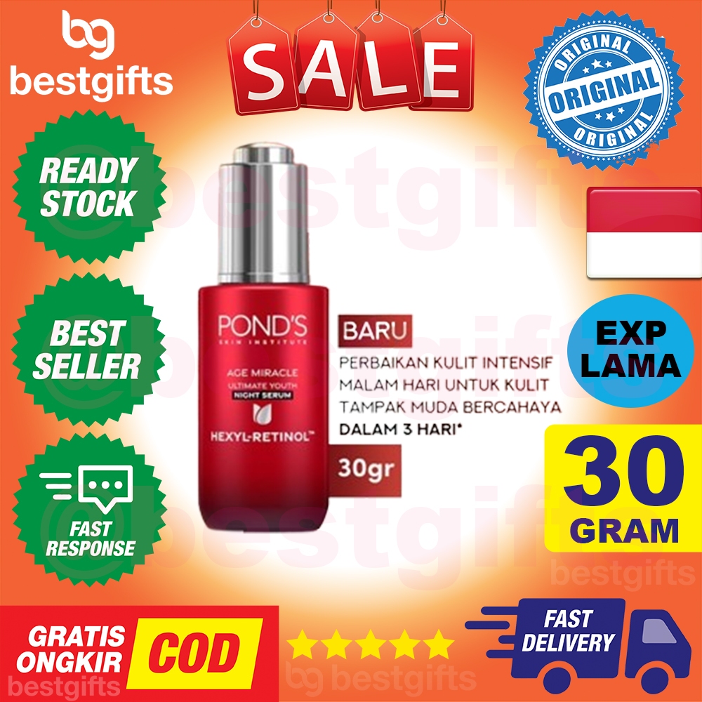 Pond's PONDS PONDS SKIN INSTITUTE AGE MIRACLE ULTIMATE YOUTH NIGHT ...