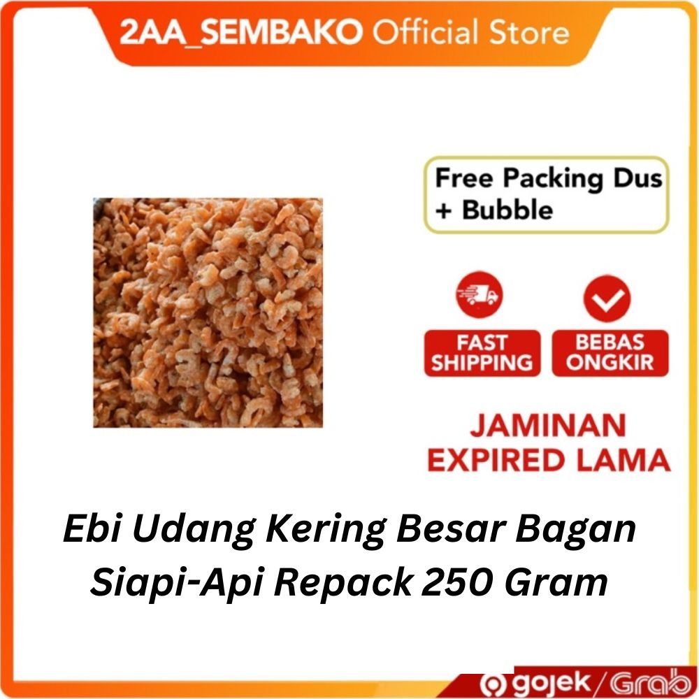 Dried Shrimp Ebi Chart Ready For Fire Repack 250 Grams | Shopee Philippines