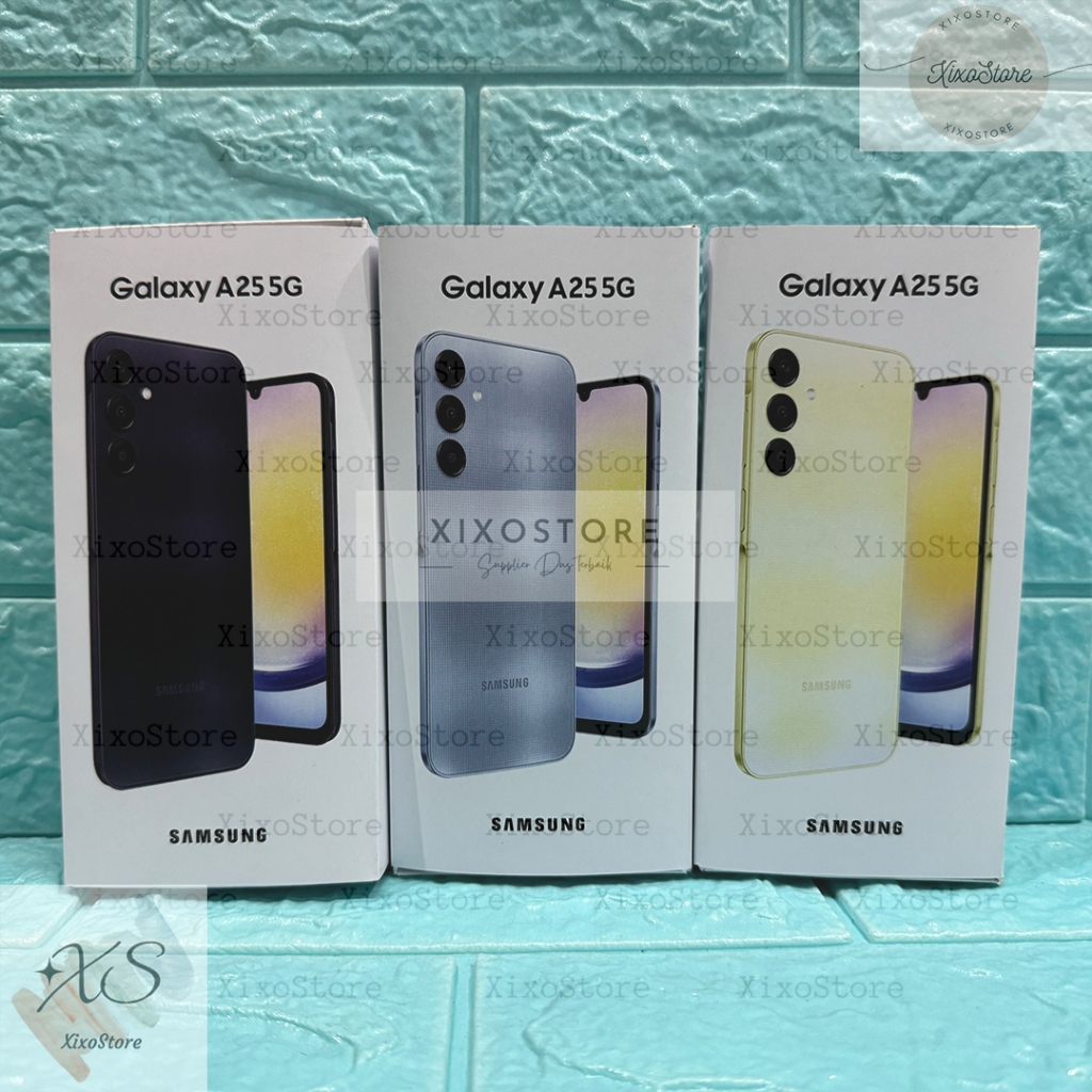 SAMSUNG A25 5G DUS / BOX FREE STICKERS AND FULL ACCESSORIES - CHARGER ...