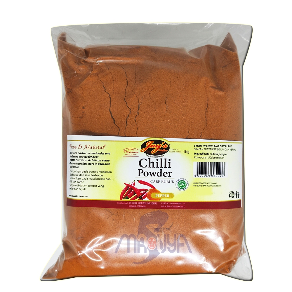 JAY'S CHILLI POWDER/ CHILI POWDER 1KG | Shopee Philippines