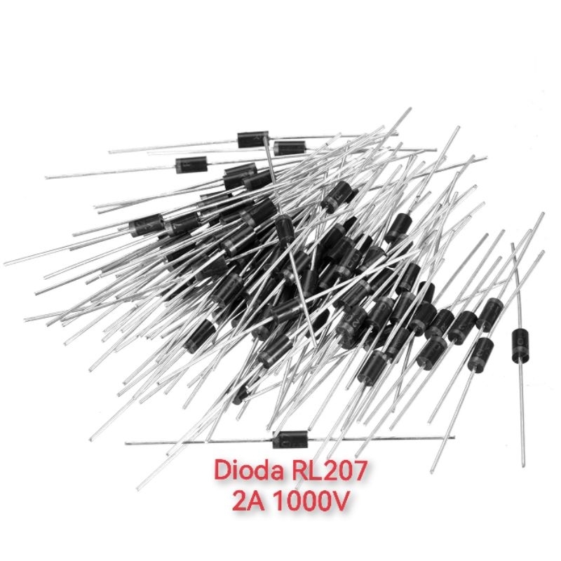 Rl207 Diode RL-207 Rectifier Diode 2A 1000V | Shopee Philippines