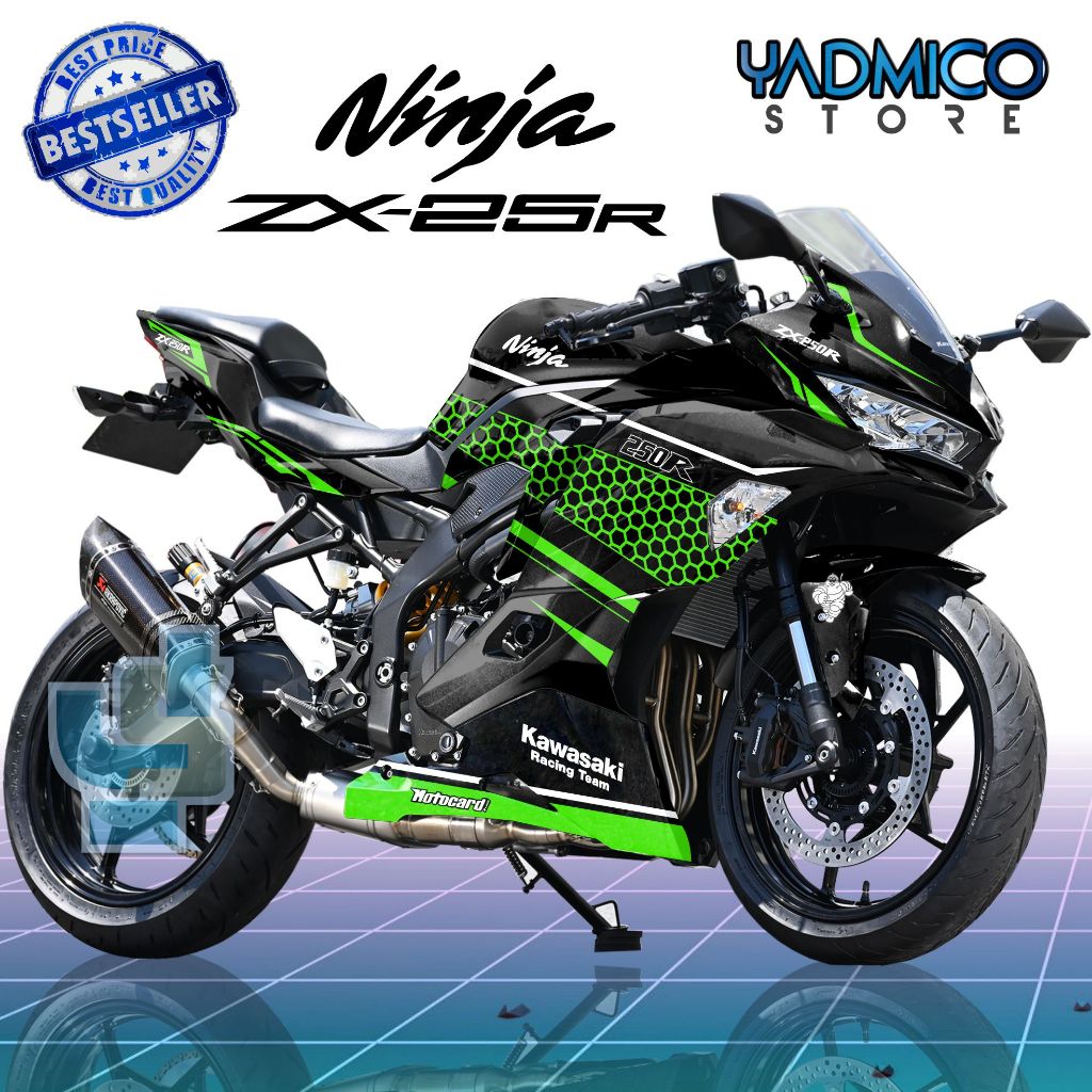 Ninja ZX25R Full Body Decal / Kawasaki ZX 25R Full Body Sticker / Ninja ...