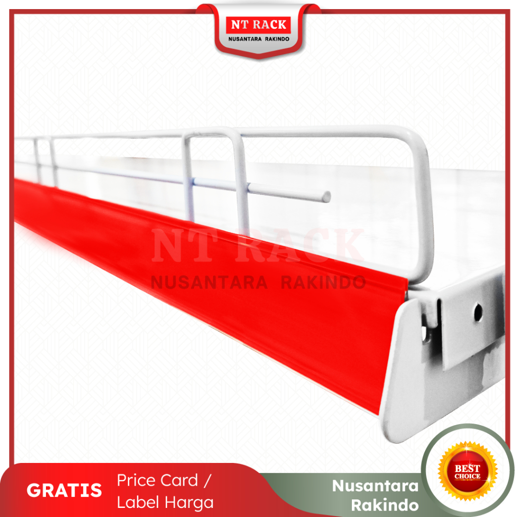 Minimarket Gondola Shop Shelf Fence Stopper (4mm Thick) | Shopee ...