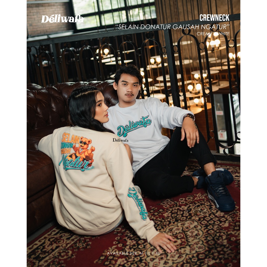 Original Deliwafa Crewneck - Besides The Donors, gausah Arrange ...