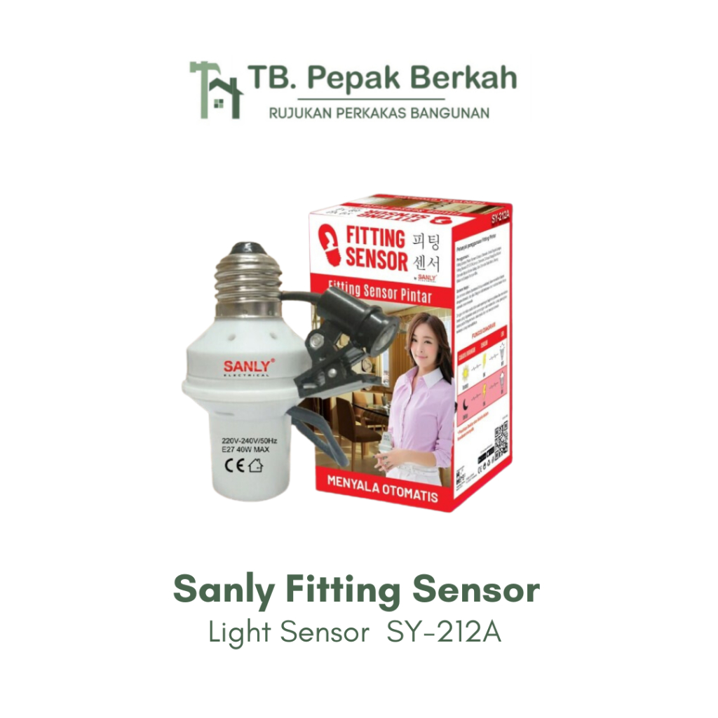 CAHAYA Automatic Light Sensor Light Fittings for All Lights SY-212A ...