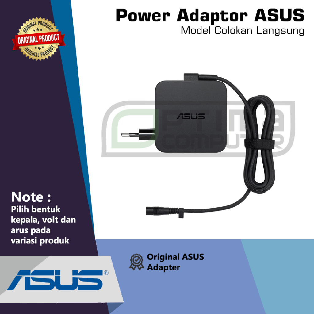 Asus Power Adapter (Charger) Direct Plug Model | Shopee Philippines