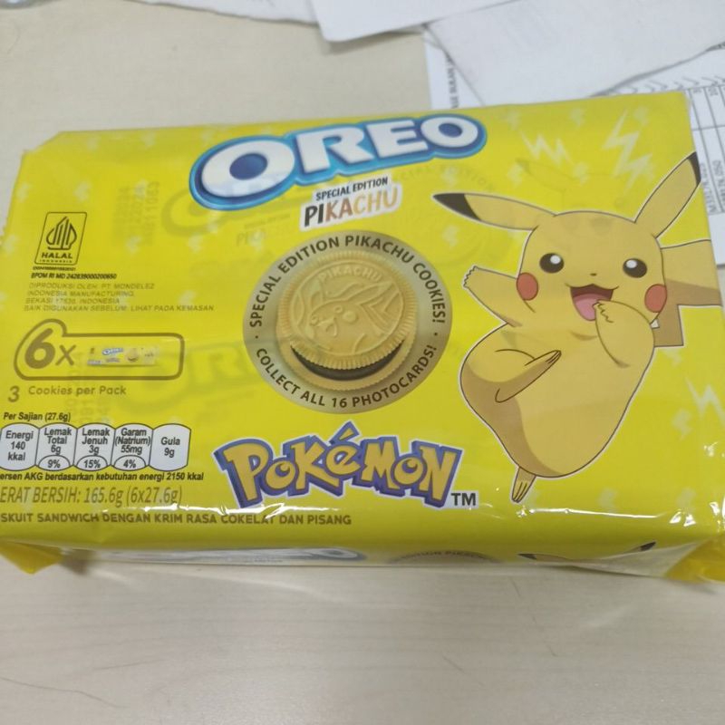 Oreo Pikachu/oreo pokemon | Shopee Philippines