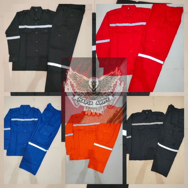 Wearpack PDL 1 inch Scotlight Shirt & Pants Suit Safety Uniform ...