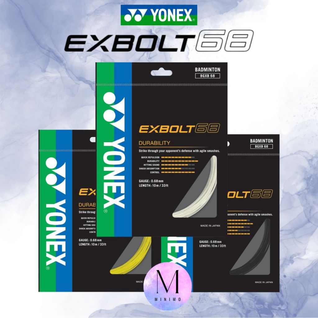 Original Yonex Exbolt 68 SP Badminton Racket Strings | Shopee Philippines
