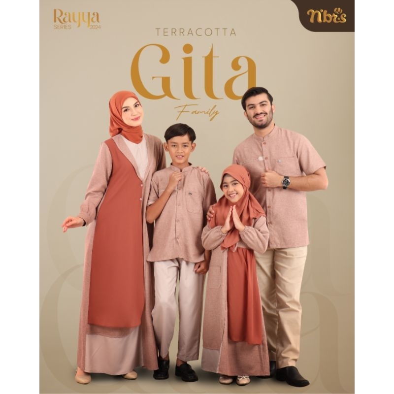 SARIMBIT GITA NIBRAS TERRACOTTA | Ready to send |NIBRAS FAMILY SARIMBIT ...