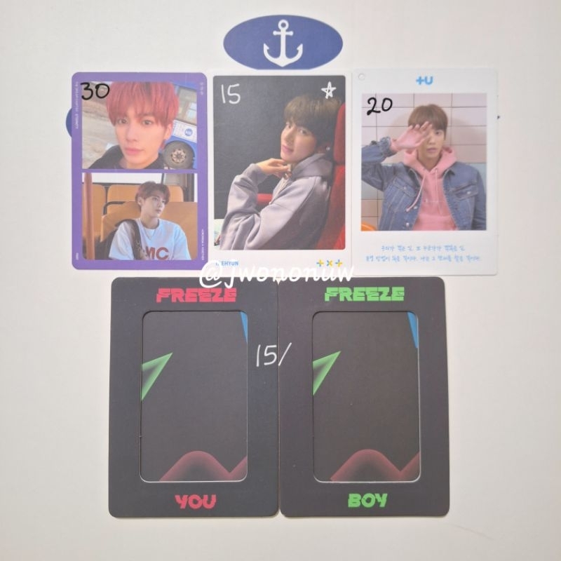 Photocard txt tdc star eternity minisode 1 blue hour tcc freeze fight ...