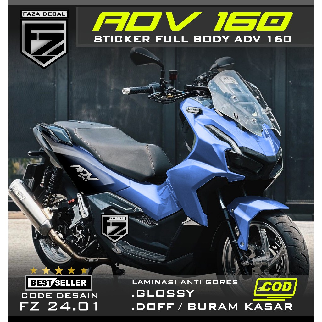 Decal Sticker adv 160 full body Latest Gradation - Sticker Variation ...