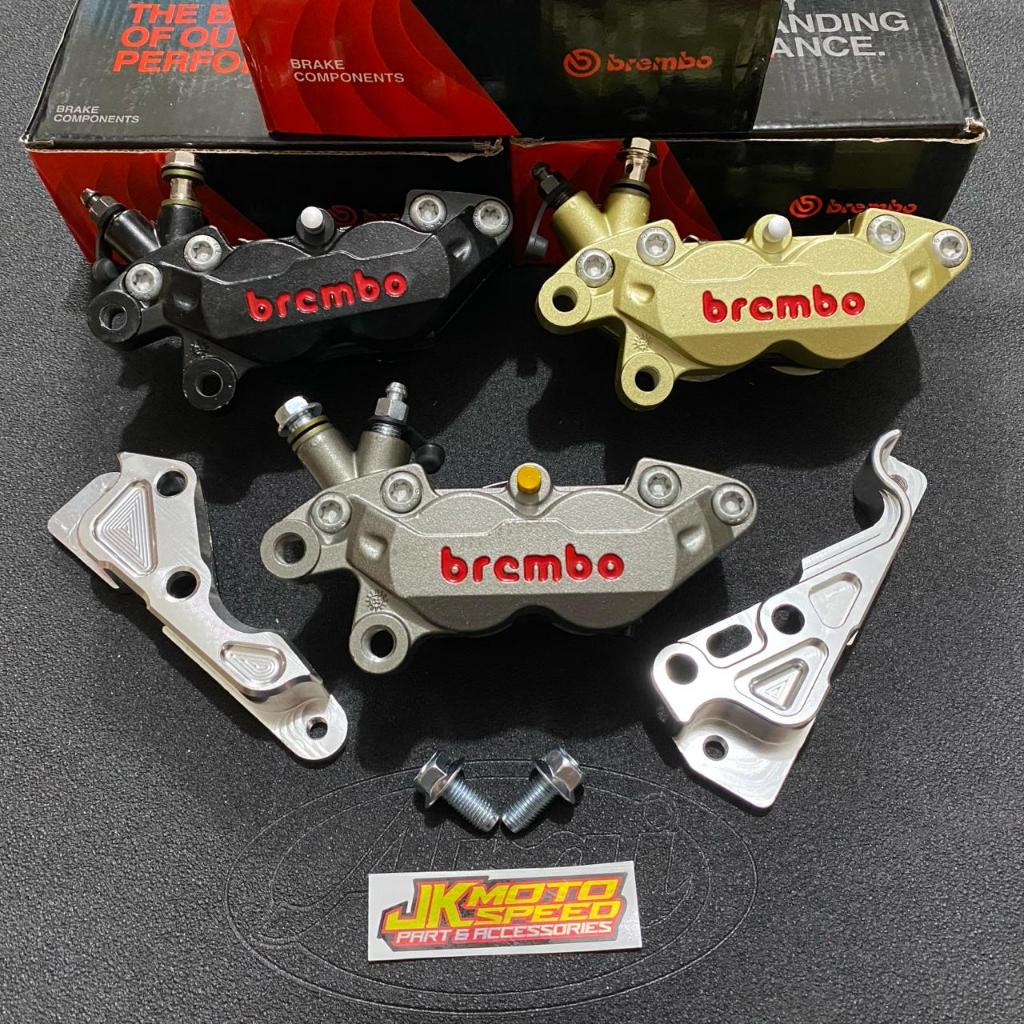 Disc caliper + front bracket pcx 150 160 adv 4 piston bigpot big axial ...