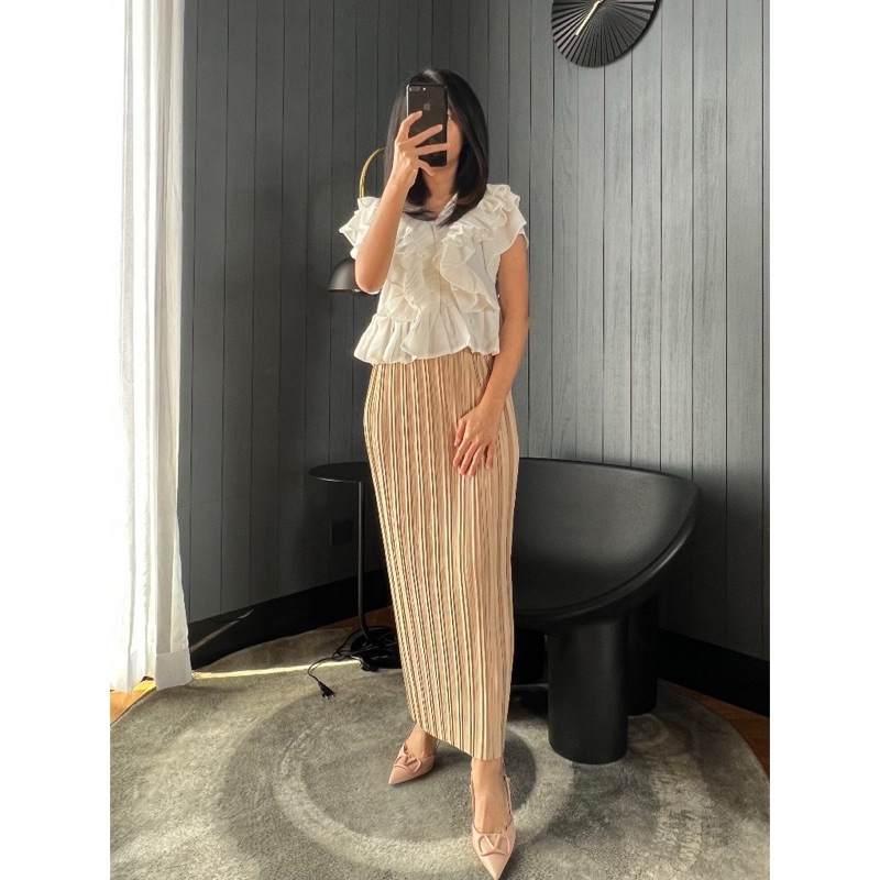 FESHA SPAN SKIRT | PLAIN WOMEN'S LONG SKIRT | Shopee Philippines