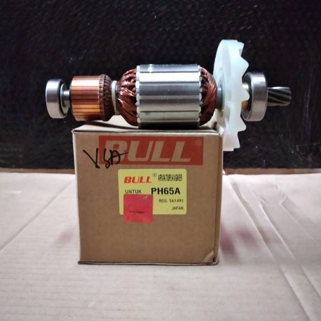 MESIN BULL ARMATURE ANGKER PH65A FOR HITACHI PH 65A HAMMER CONCRETE ...