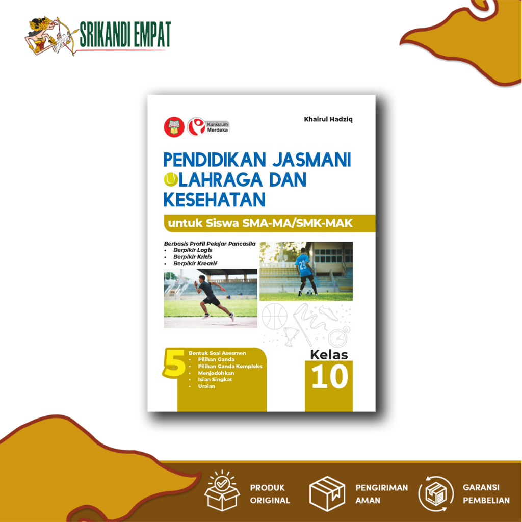 Sma-ma/smk-mak Physical Education Book Class 10 (Independent Curriculum ...