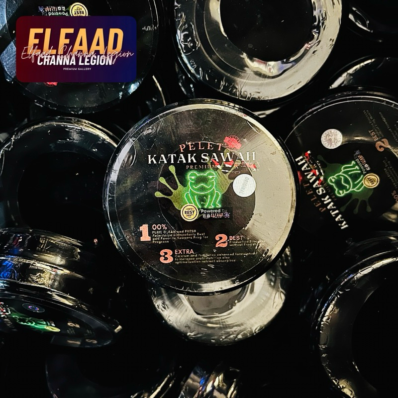 PALM FROG PELLETS Full of Nutrients and Clean by ELFAAD 30gr/60gr ...