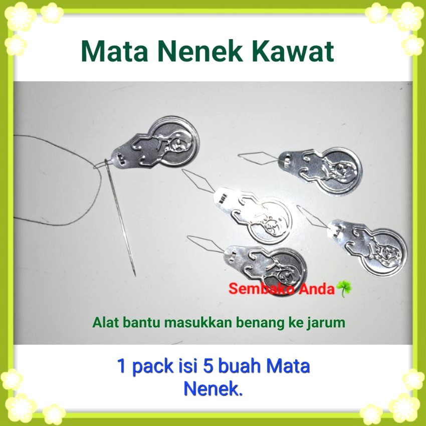 MATA Grandma's Eyes. Tools for Inserting Threads into Needle Holes ...