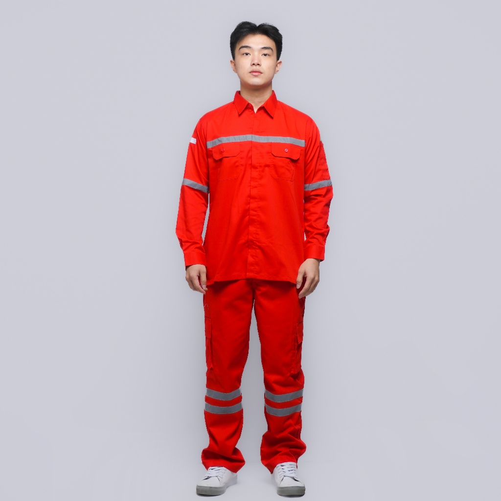 Wearpack Safety Suit, K3 Work Uniform Shirt and Pants | Shopee Philippines