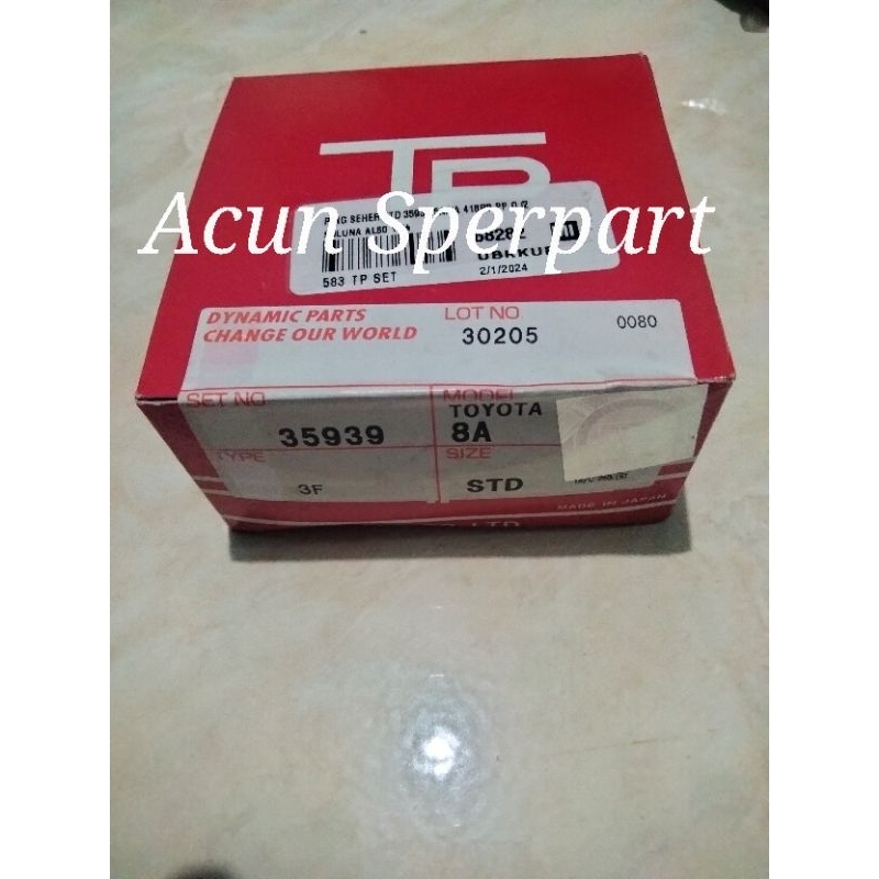 Toyota Soluna STD TP Japan Piston Ring | Shopee Philippines