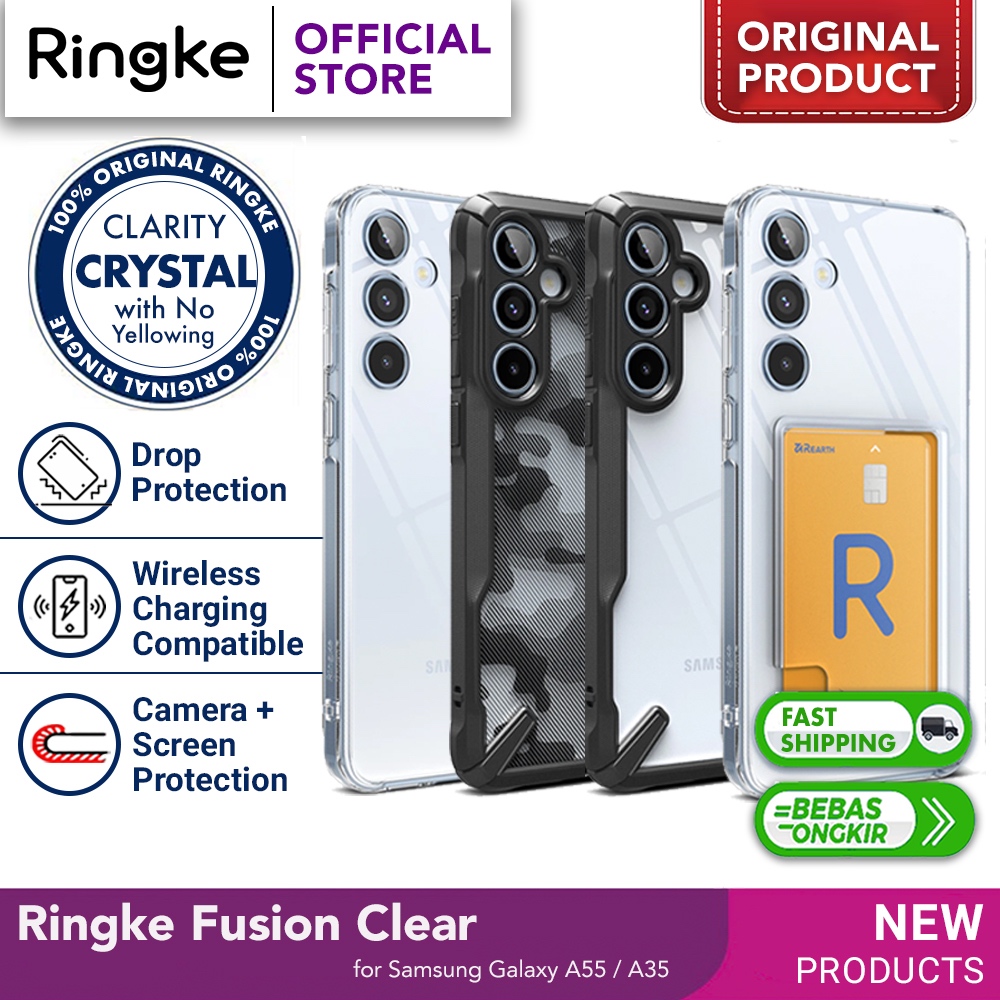 Ringke Fusion Case Samsung A56 / A36 / A55 5G - Premium Clear Casing ...