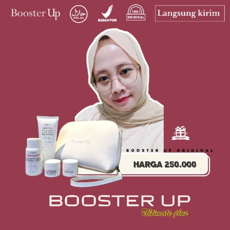 Booster Up Ultimate plus original // Booster Up original // Facial ...