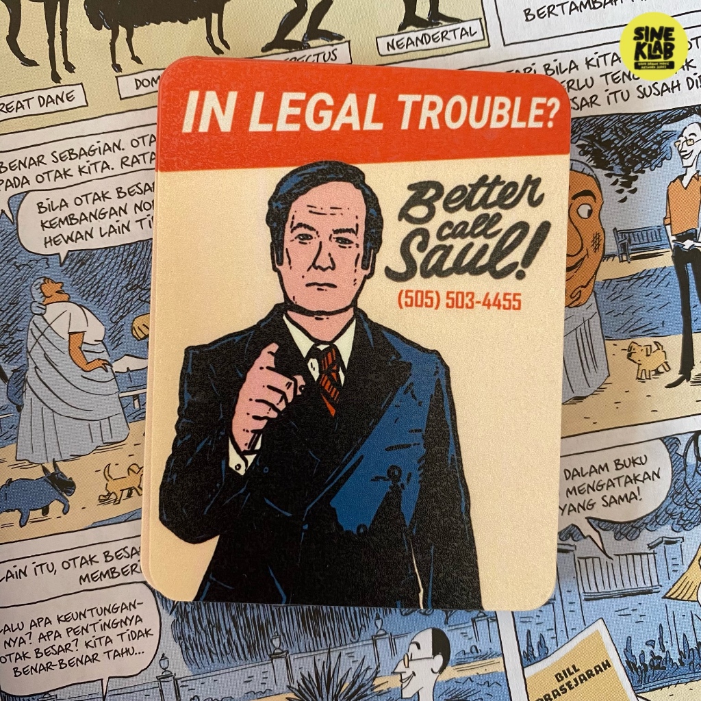 Sineklab - Sticker film BETTER CALL SAUL - Sticker Film / Movie ...