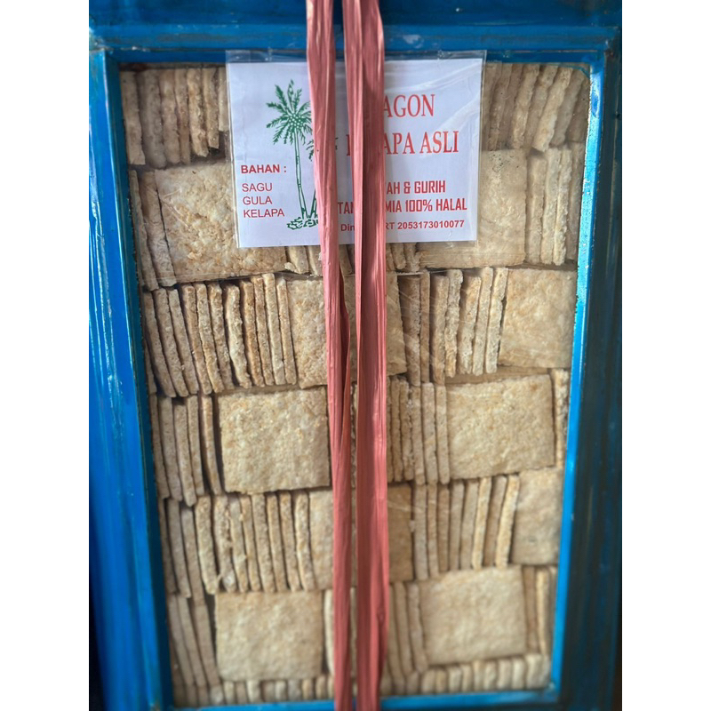 ORIGINAL COCONUT SAGON CAKE 1 KG (SQUARE SAGON) | Shopee Philippines