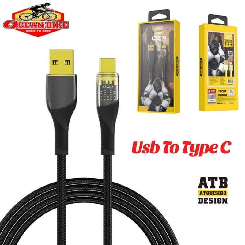 Atouchbo Cable Charger Data Cable Super Fast Charging USB To Type C ATB ...
