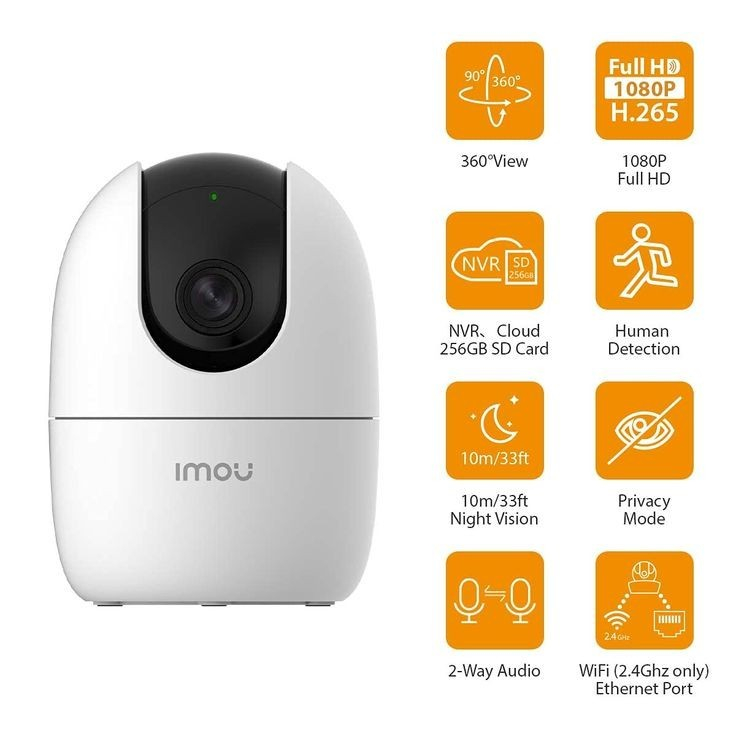 CCTV Camera Wifi Imou Ranger A1 2MP IPC A22EP-G IP HD 1080P Human ...