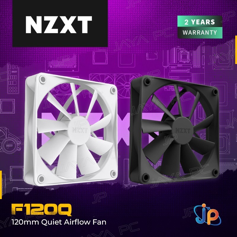 Nzxt F120Q Quiet Airflow Cooler Case - Fan Casing 12cm | Shopee Philippines