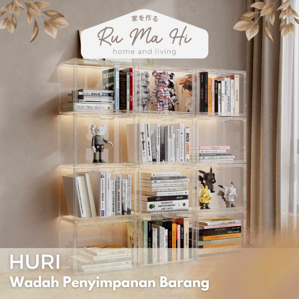 RUMAHI -HURI Premium Storage Box Minimalist Multifunctional Drawer Box ...